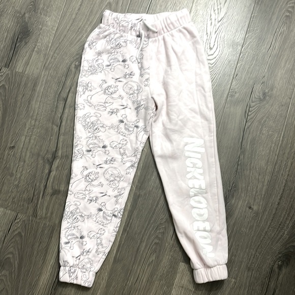 Nickelodeon | Bottoms | Pink Nickelodeon Jogger Sweatpants Rugrats Ren ...